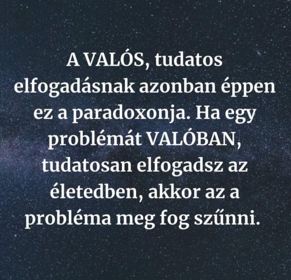 A tudatos elfogadás paradoxonja | Majsai-Kállai Csilla